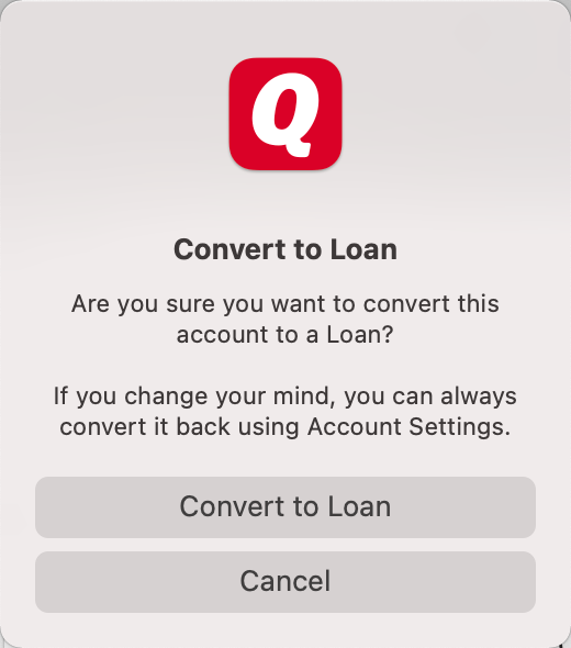 Converting a loan