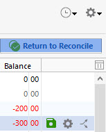 How do I edit a transaction to match a statement?