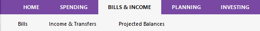 Bills & Income
