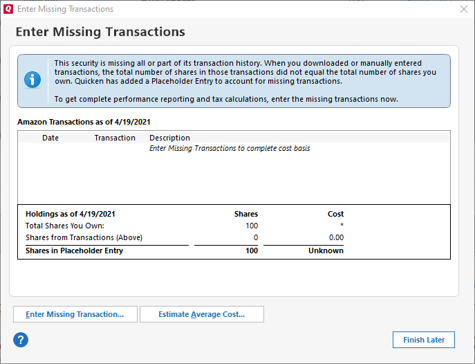 How do I resolve placeholder entries?