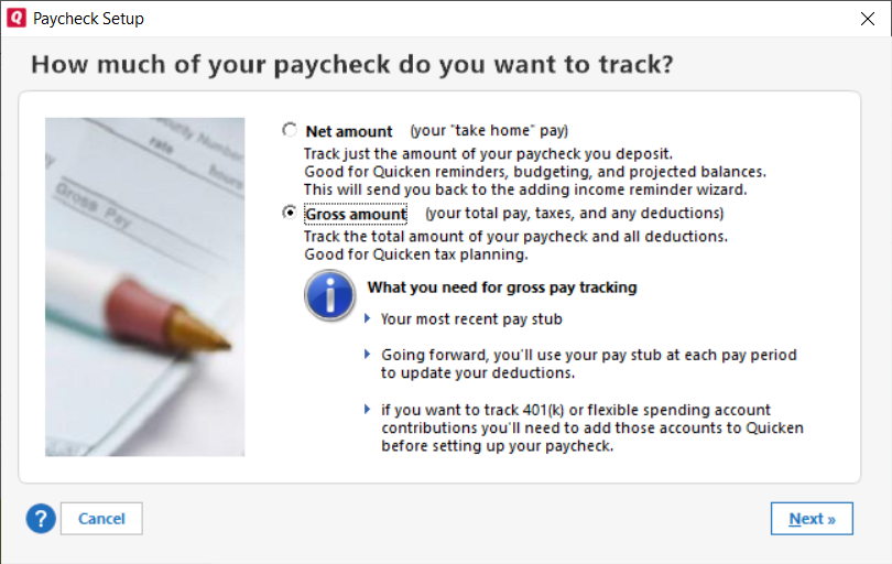 Set up your paycheck