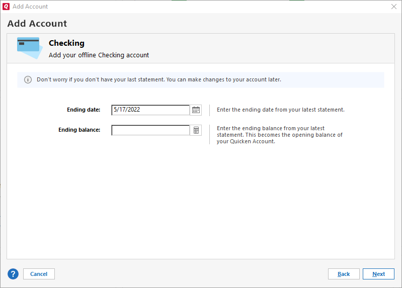 How do you want to add your account?