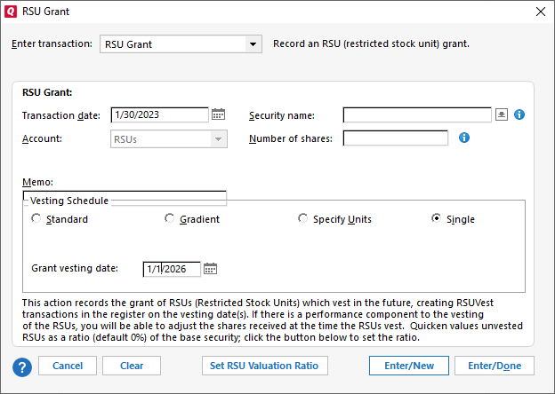 About restricted stock units