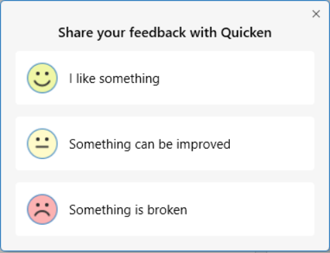 How to submit feedback or report a problem